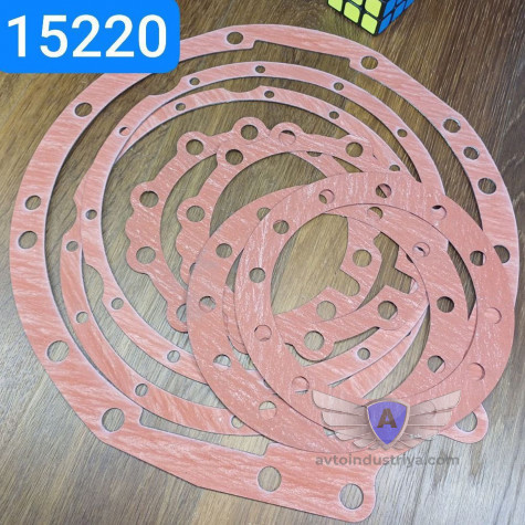 Набор прокладок редуктора переднего моста КАМАЗ 4310 паронитМБС ...